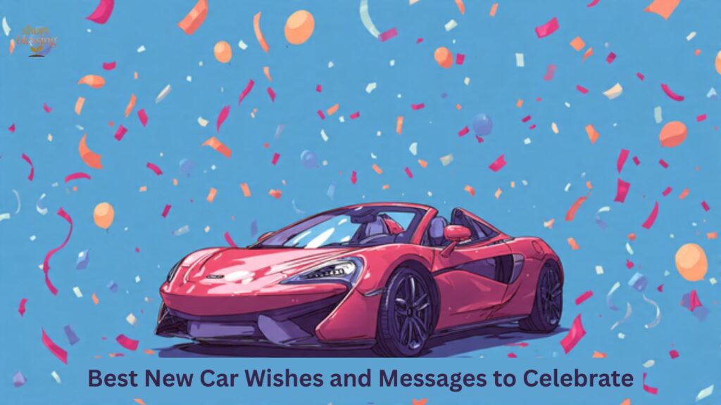 230+ Best New Car Wishes and Messages to Celebrate - short Blessing