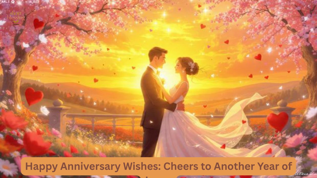 200+ Best Happy Anniversary Wishes for Couples - short Blessing
