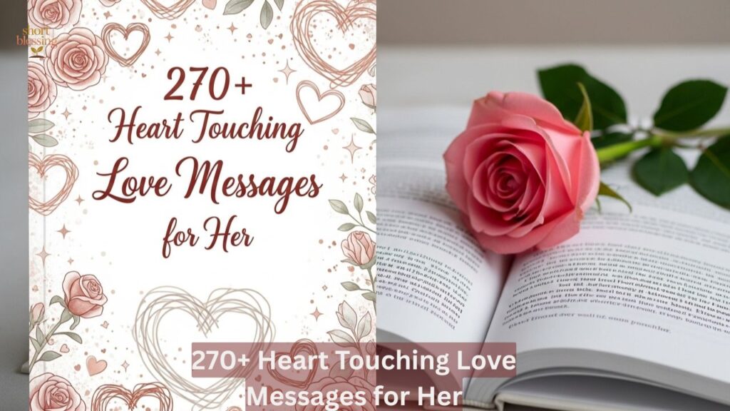 270+ Heart Touching Love Messages for Her - short Blessing