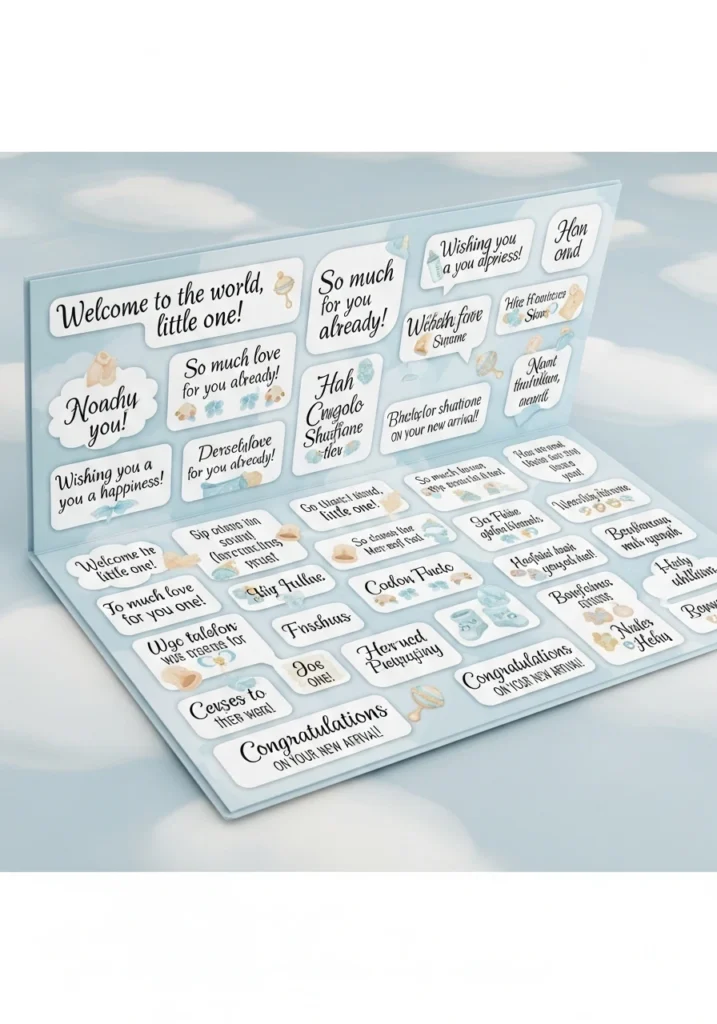 210+ New Baby Messages to Write in a Card - short Blessing